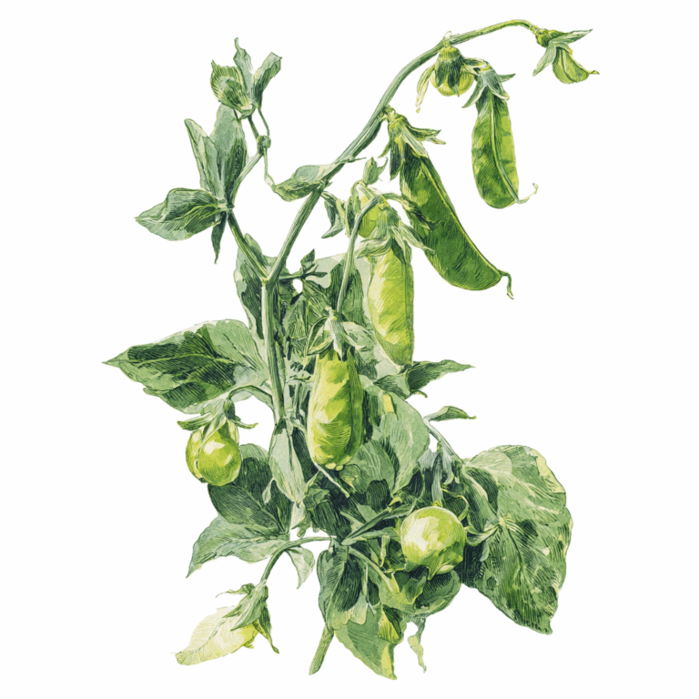 Ervilha: A Pérola Verde que Nutre e Encanta - A História das Plantas