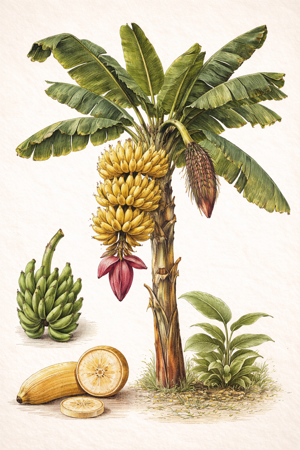 Banana: O Fruto que Uniu Culturas - A História das Plantas